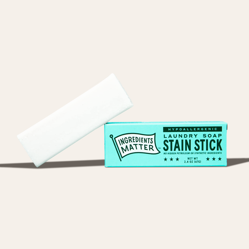 Fragrance Free Laundry Stain Remover Soap Stick | Ingredients Matter