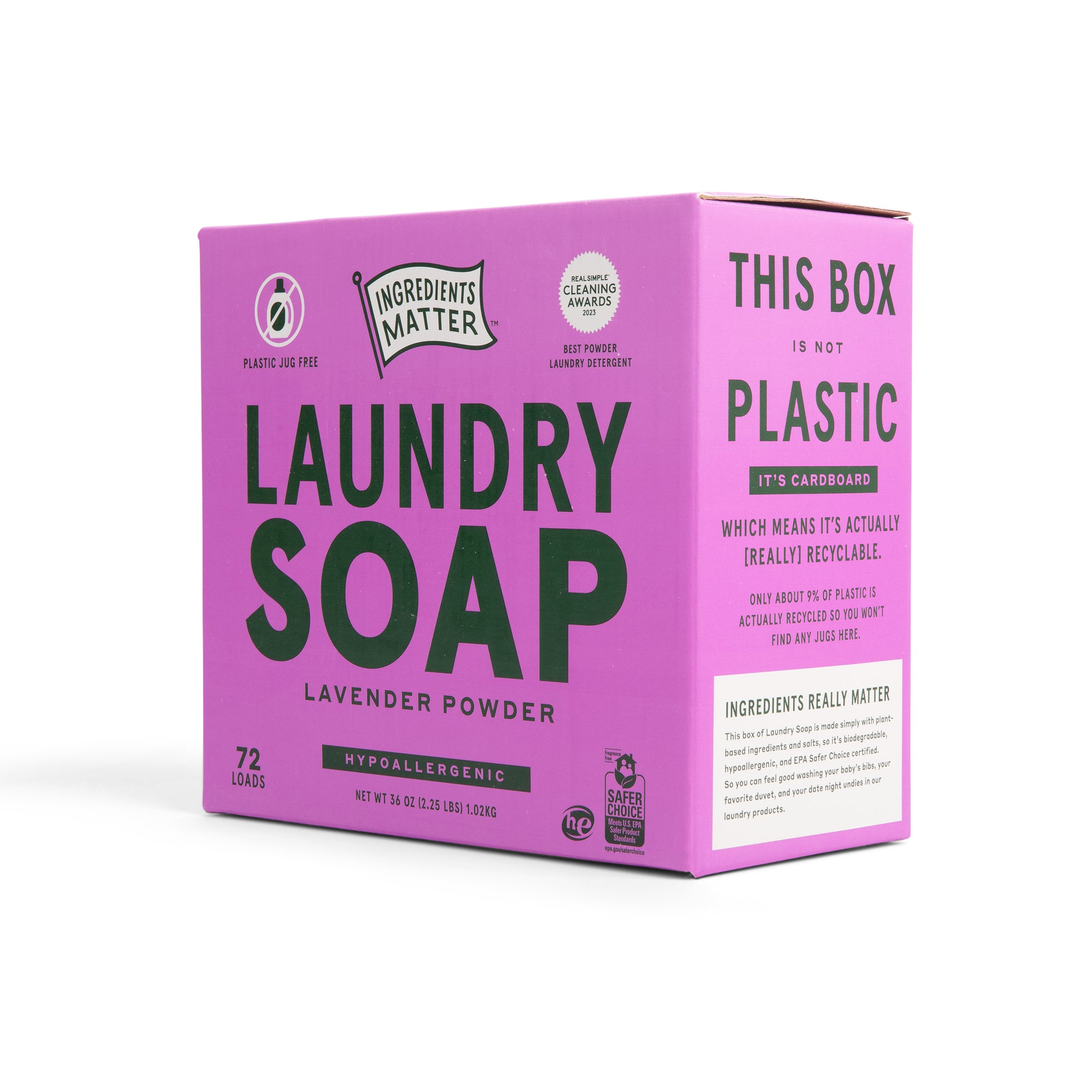 Lavender Laundry Detergent | Lavender Laundry Soap Ingredients Matter